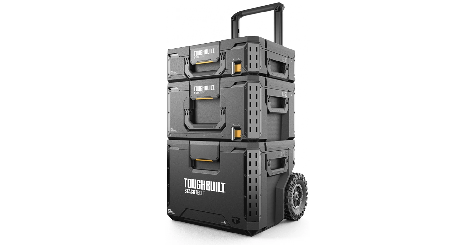 Toughbuilt StackTech 3 darabos szerszámtároló kocsi | Toughbuilt ...