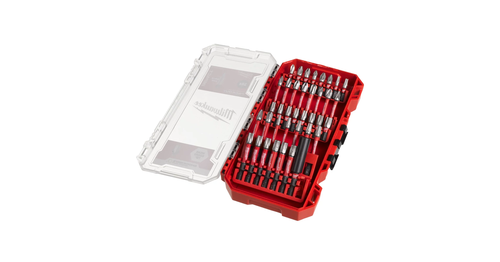 Milwaukee 38 darabos Shockwave bit készlet - 1 db | Milwaukee Bit készlet