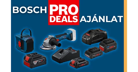 Bosch PRO DEAL Akciók a 2026. januári - áprilisi időszakra